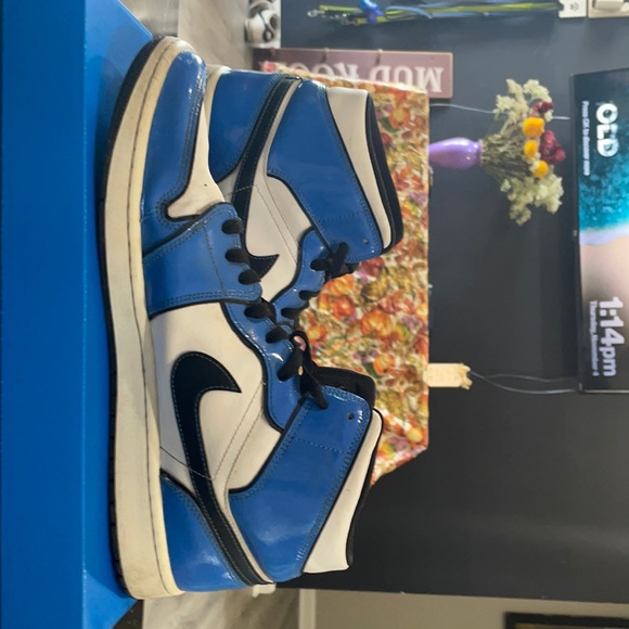 Jordan | Shoes | Jordan Mid Signal Blue | Poshmark